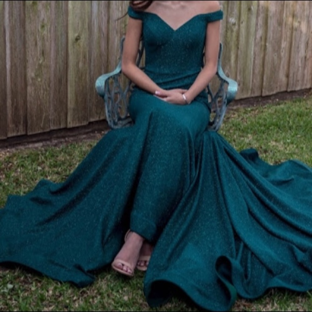 Jovani 55187 Emerald Green Prom Dress - Gem